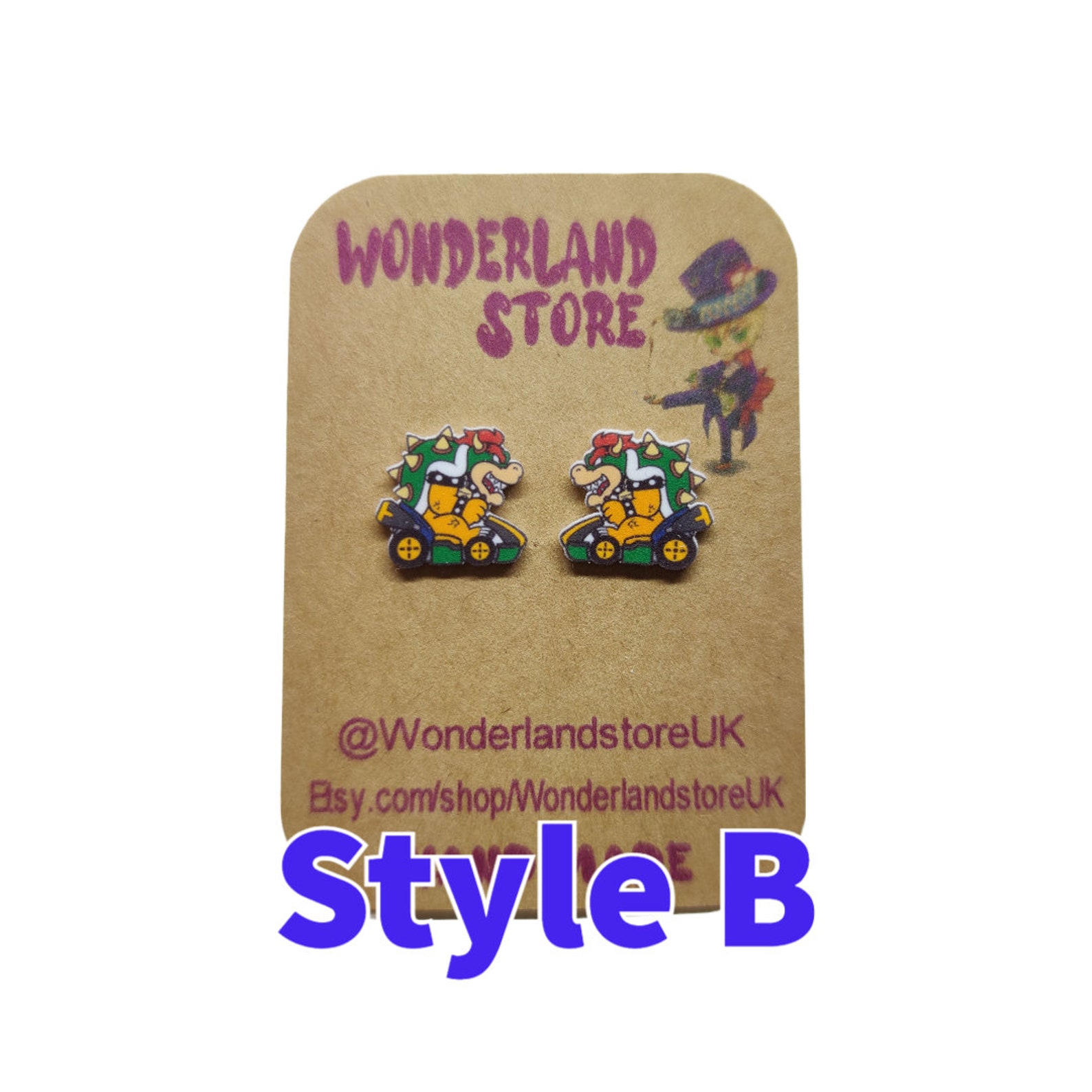 Cartoons Style Stud Earrings. Sizes: Approx 10/15mm Studs or - Etsy