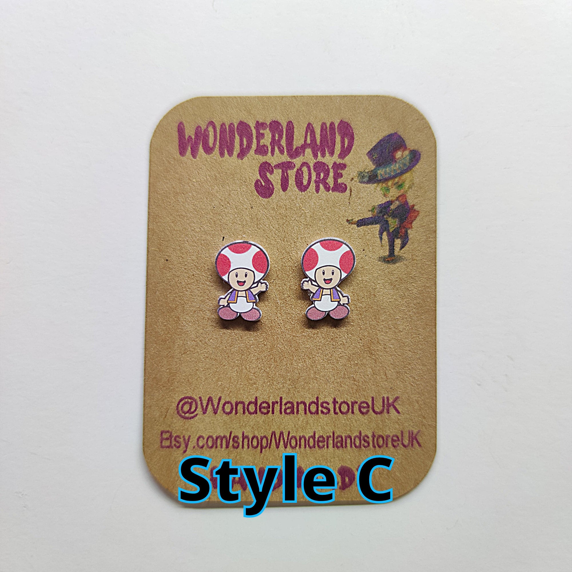 Cartoons Style Stud Earrings. Sizes: Approx 10/15mm Studs or - Etsy UK