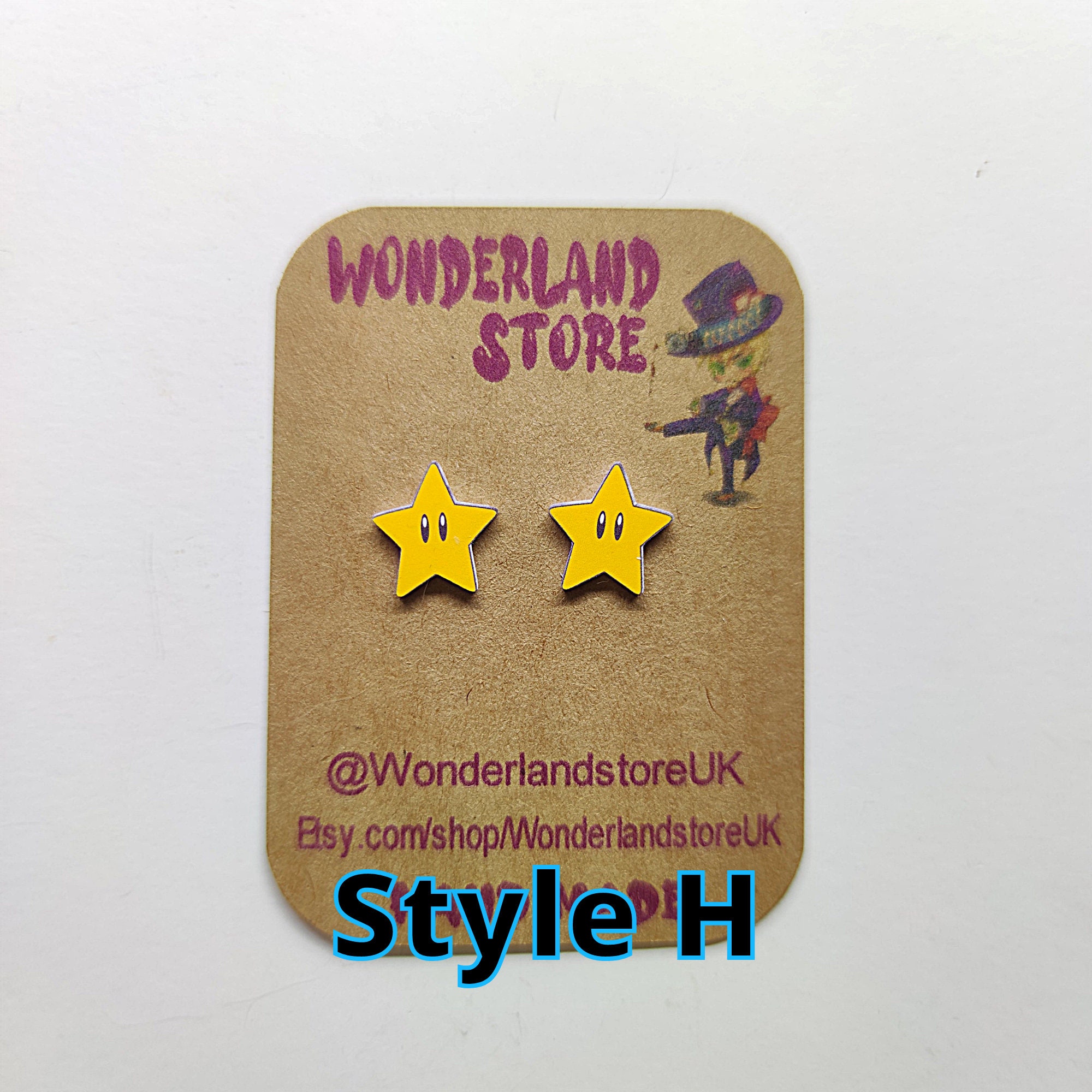 Cartoons Style Stud Earrings. Sizes: Approx 10/15mm Studs or - Etsy UK