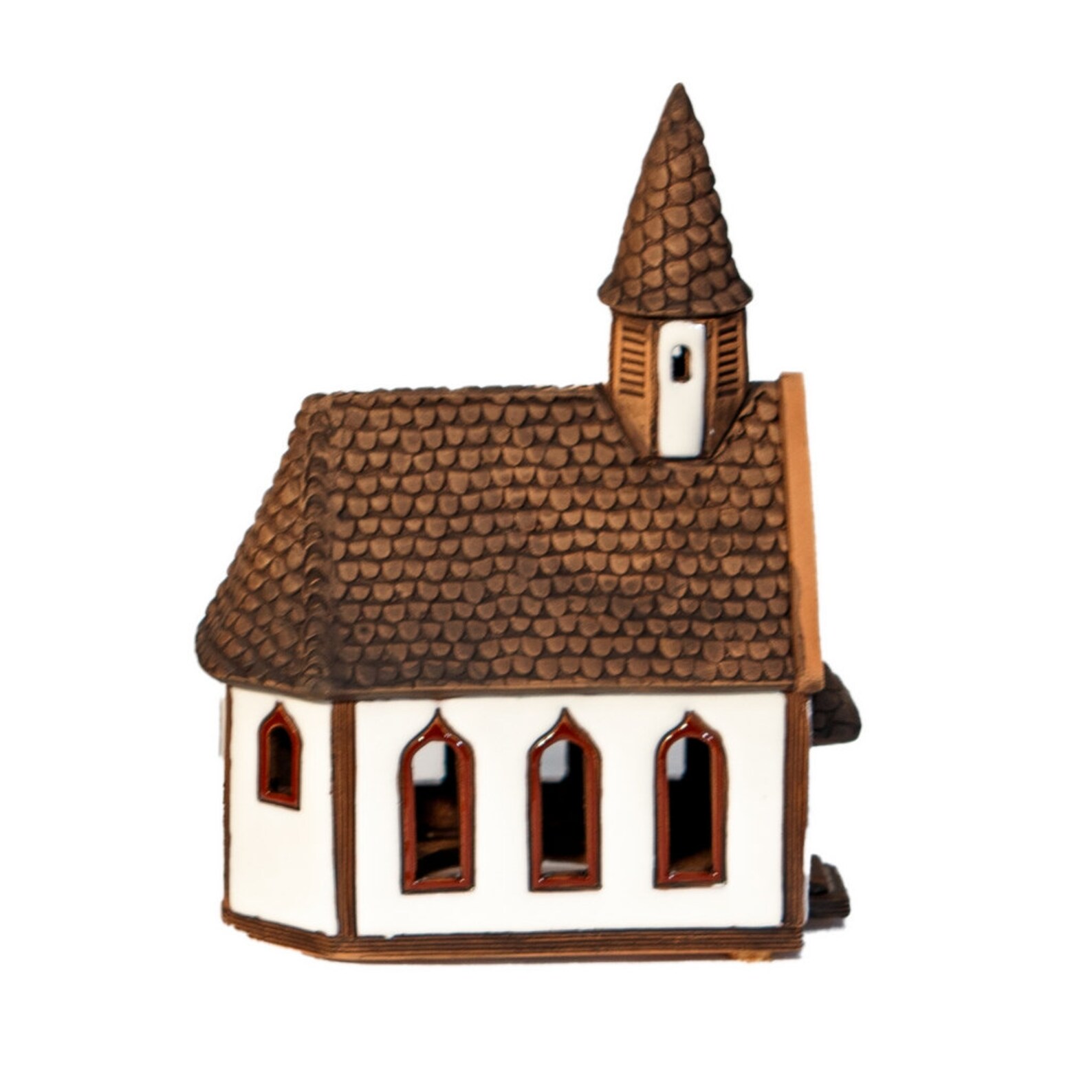 Bavarian Style Small Ceramic Church - Candle Holder - Etsy