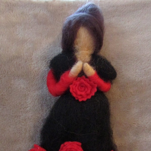Needle Felt Doll - Etsy