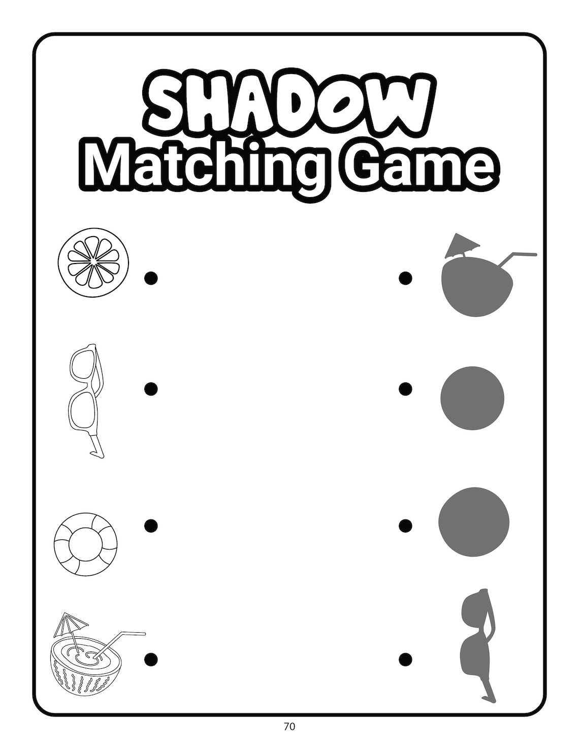 Summer Activity, Coloring Book, Printable Coloring Book, Coloring Pages ...