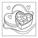 Valentine's Coloring Book, 50 Printable Pages, Instant Download, Kids ...