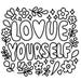 Motivational Quotes Coloring Pages, 10 Printable Pages, Instant ...