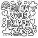 Motivational Quotes Coloring Pages, 10 Printable Pages, Instant ...