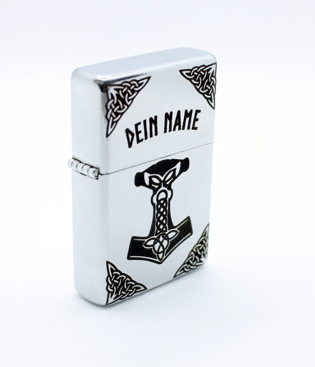 Thor's Hammer / Mjölnir Viking Lighter / Storm Lighter With Name or ...