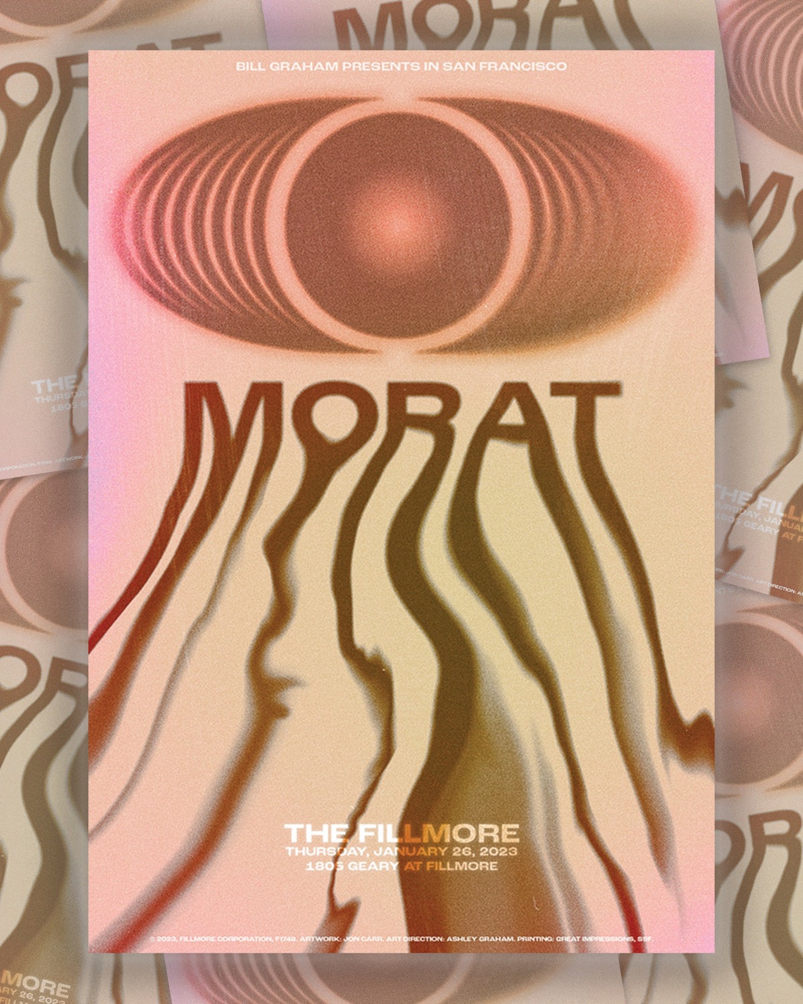 Morat Poster From the Fillmore - Etsy