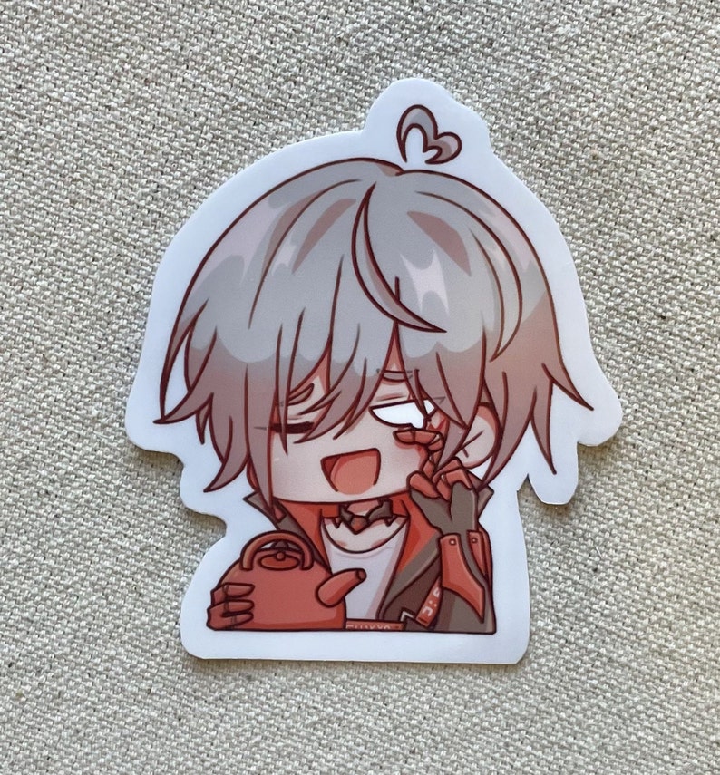 Nijisanji EN Vinyl Chibi Noctyx Glossy Stickers - Etsy UK