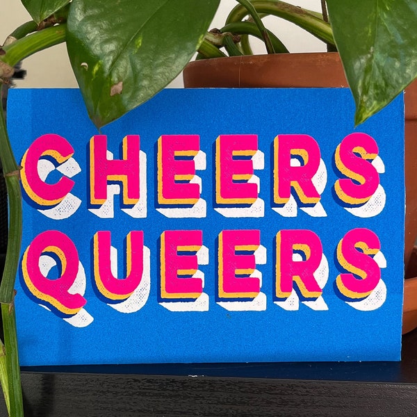 Lettering Postcard - Etsy