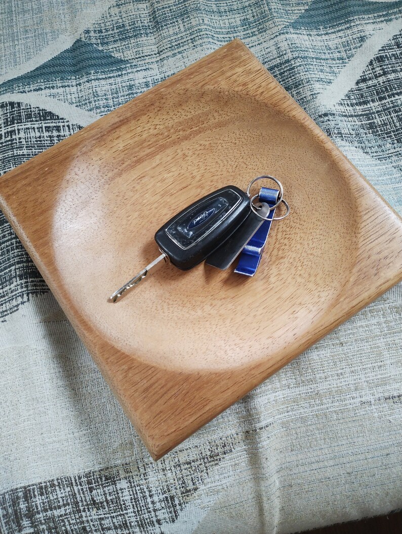 Handmade Wooden Shallow Dish Style 1 - Etsy UK
