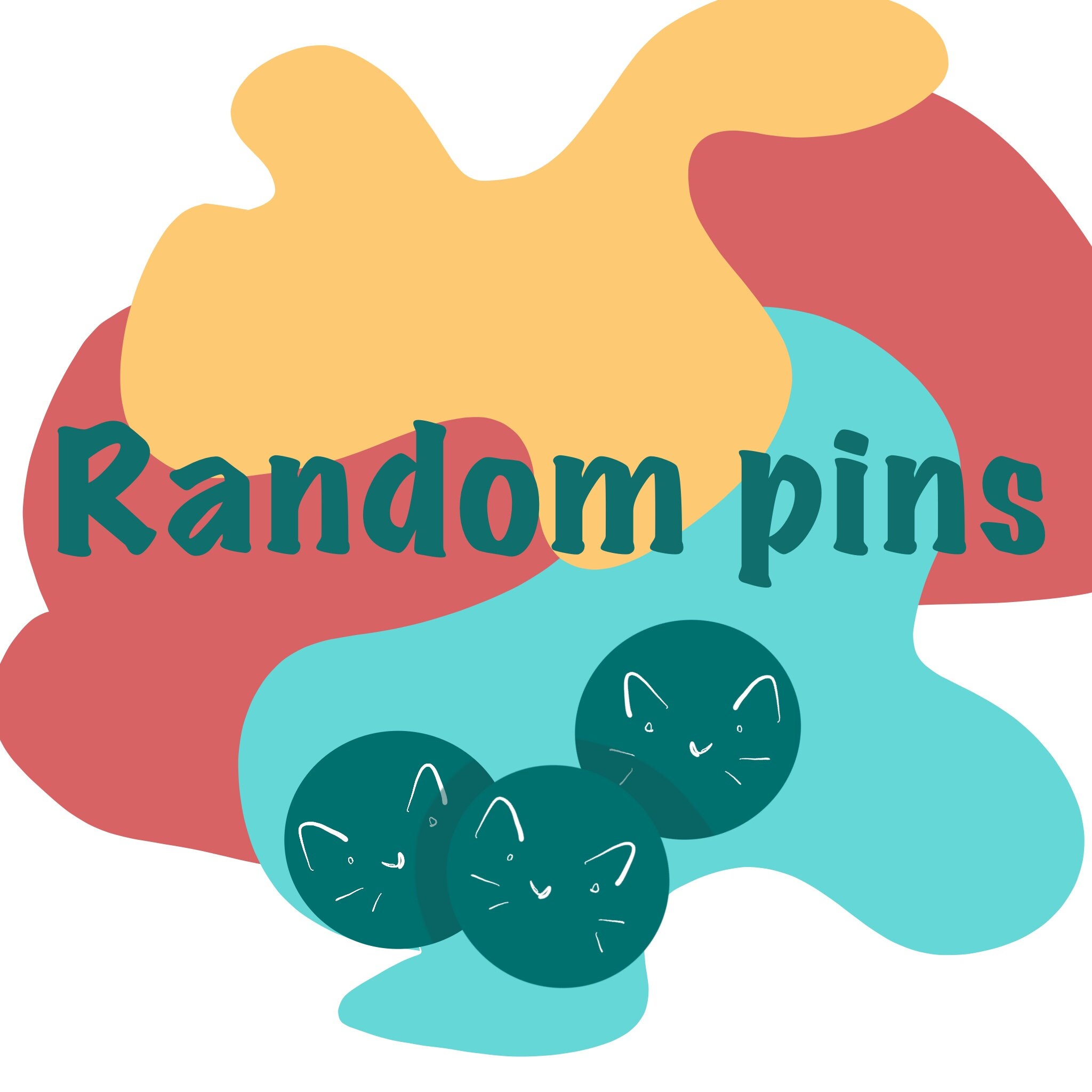 Fun Random Button Pins - Etsy