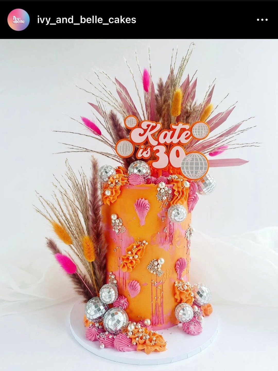 Disco Cake Topper Set Groovy Cake Topper 80s 70s Pastel Disco Retro - Etsy