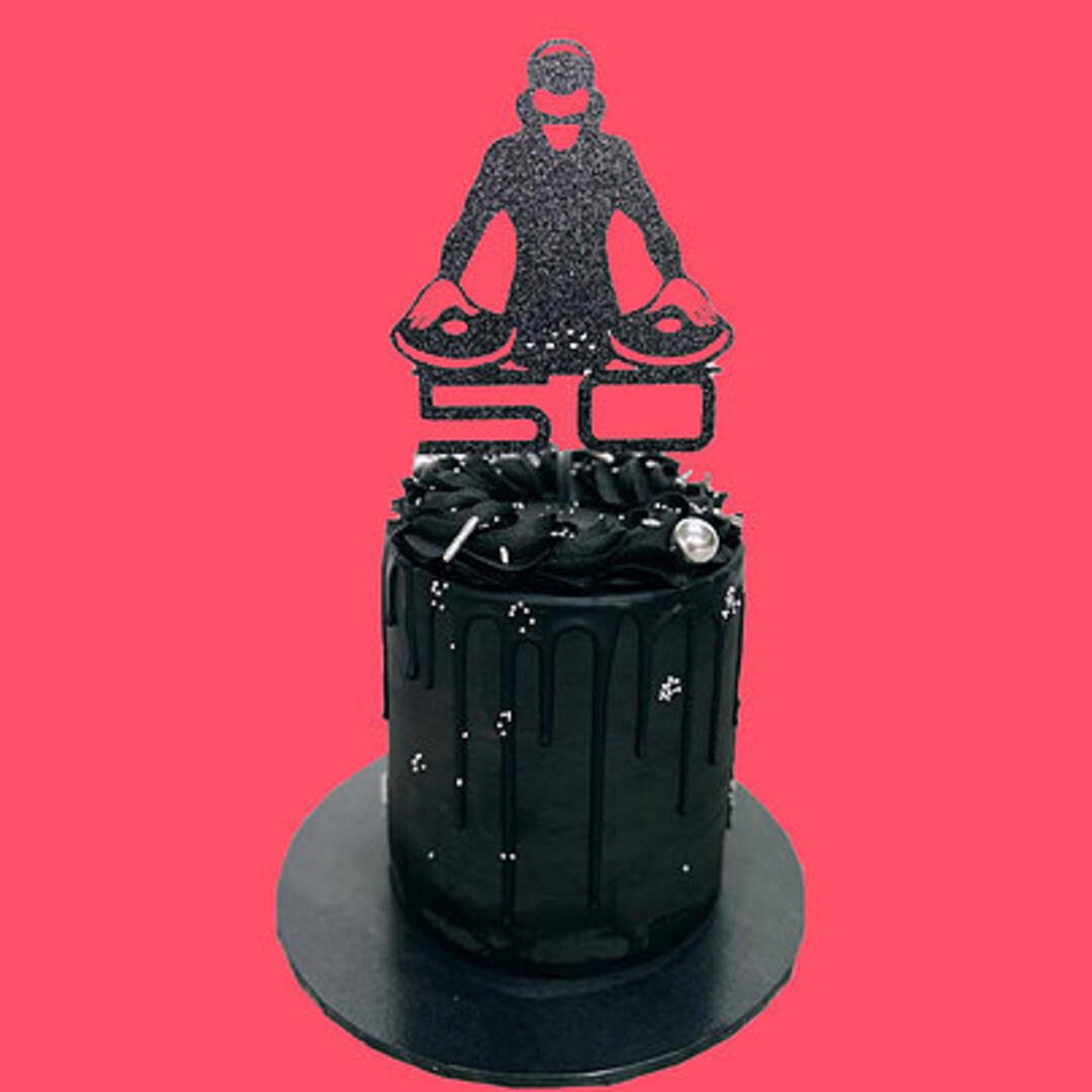 DJ Cake Topper - Etsy UK