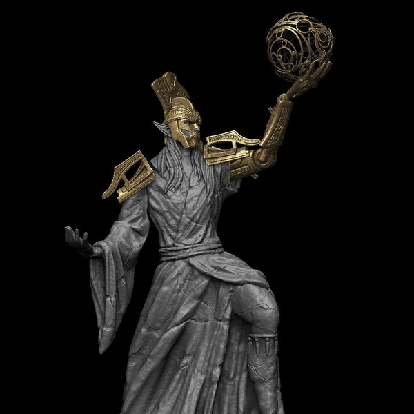 Elder Scrolls Statue - Etsy