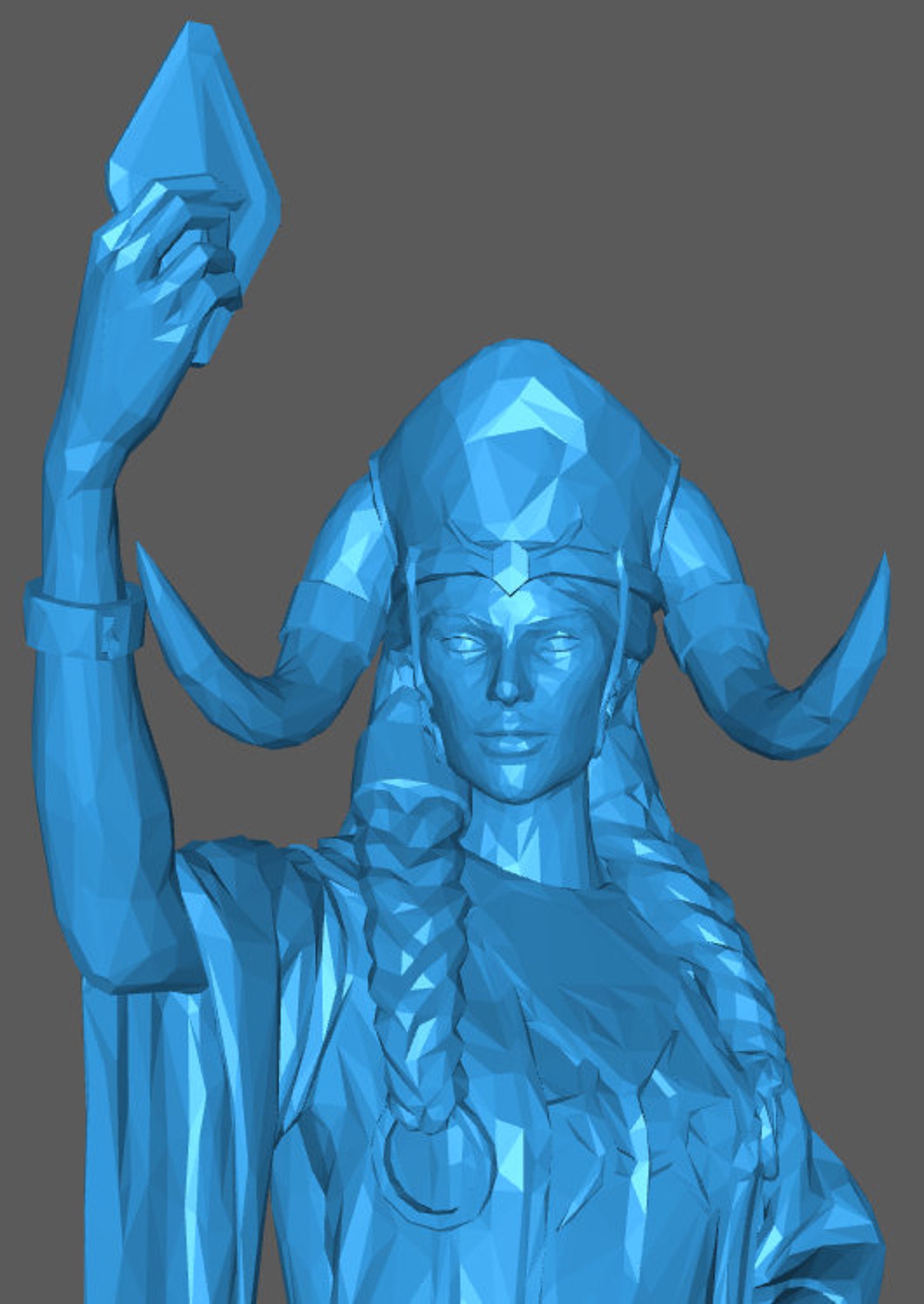 St Alessia Statue ESO Resin Model - Etsy