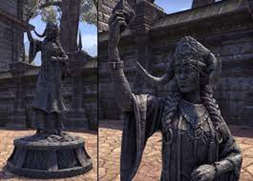 St Alessia Statue ESO Resin Model - Etsy