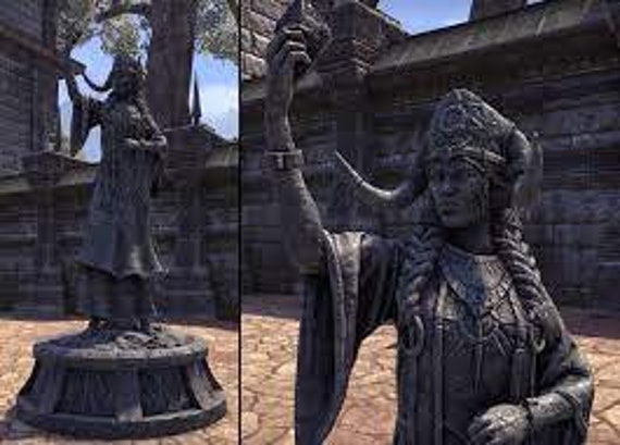 St Alessia Statue ESO Resin Model | Etsy