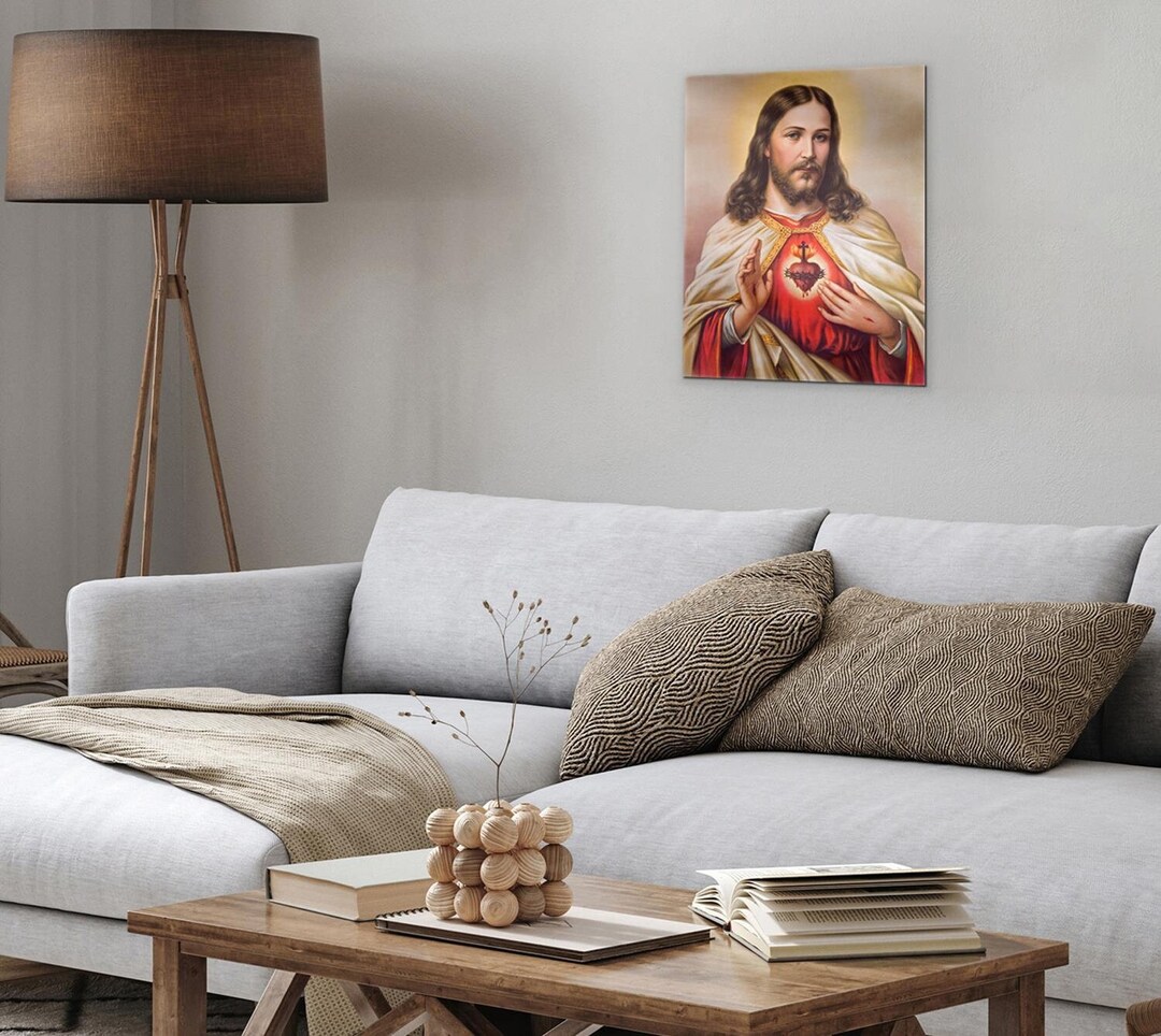 Jesus Christ, Religious Glass Art, Christian Glass Painting, Christian ...