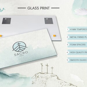 Christ's Wounds Stigmata, Religious Icon Art, Religious Glass Painting ...