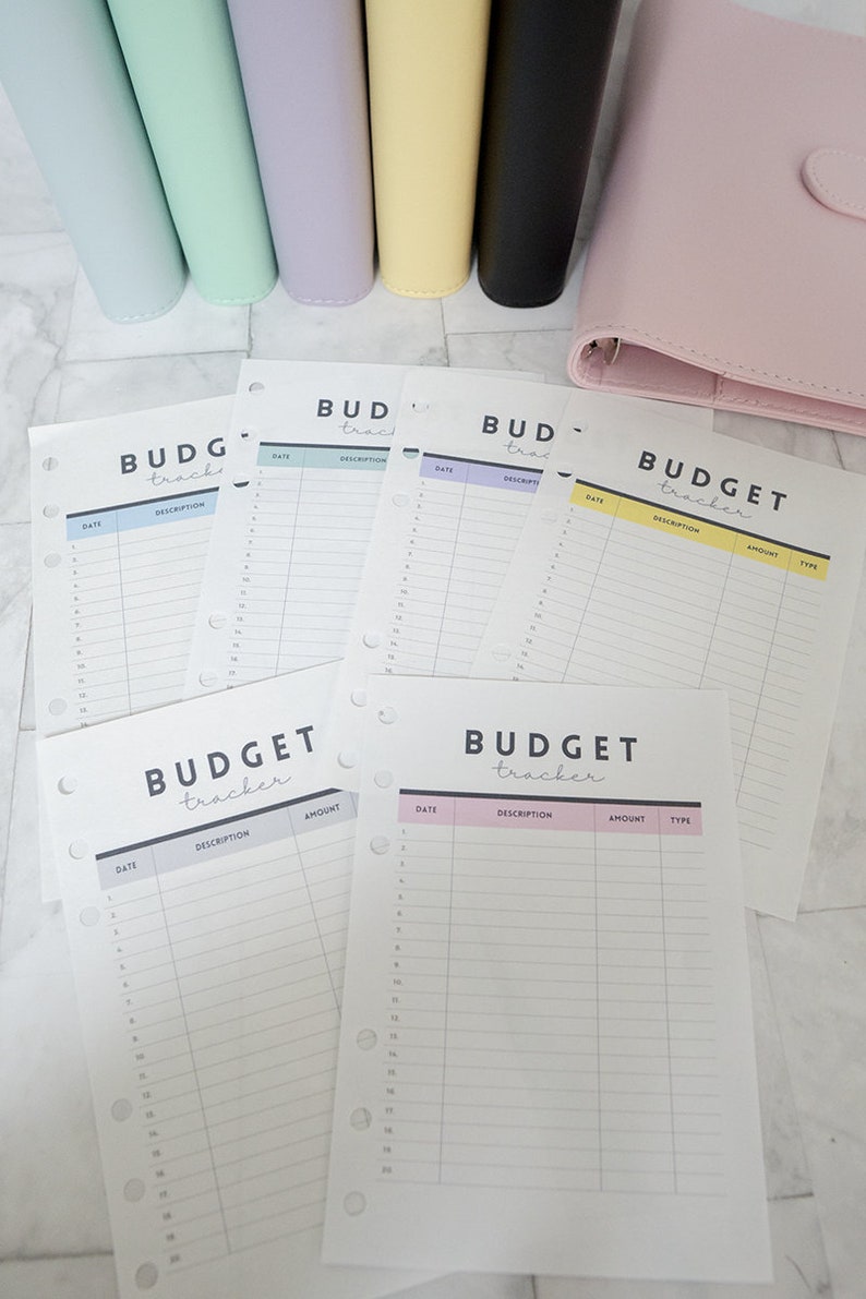 Personalized Budget Binder With Cash Envelopes A6 Budget - Etsy