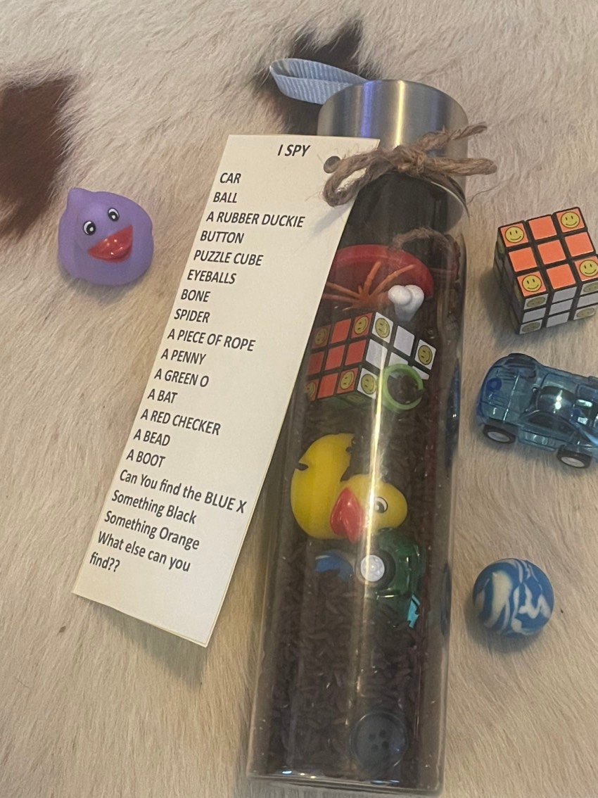 I Spy With My Little Eye Dinosaurs Kids Game Traveling Game Party ...