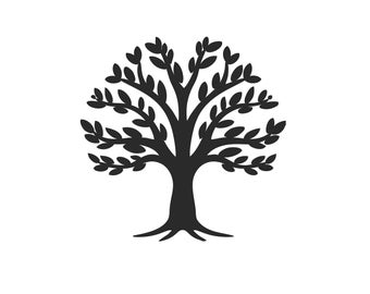 Tree SVG File Instant Download, Svg Files for Cricut, Digital Download ...