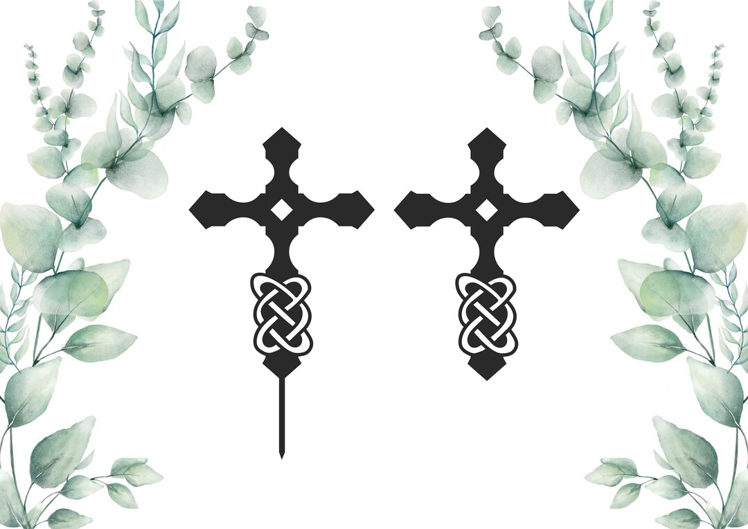 Cross SVG, Cross Cutting File for Baptism, Christening Svg File ...