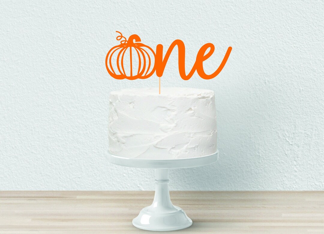 One Pumpkin Svg, SVG Cut File, Digital Cut File for Download - Etsy