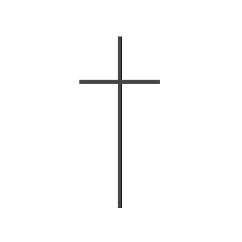 Simple Cross Svg - Etsy