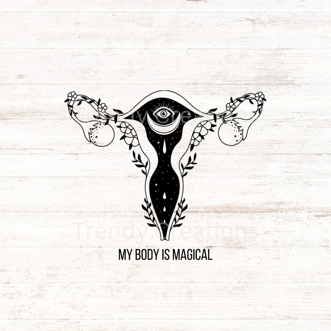 Celestial Magical Uterus SVG Download - Etsy