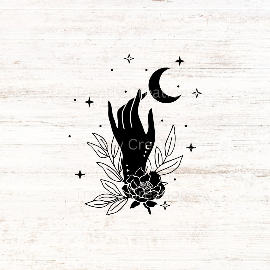 Celestial Hand SVG Bundle Pack - Etsy