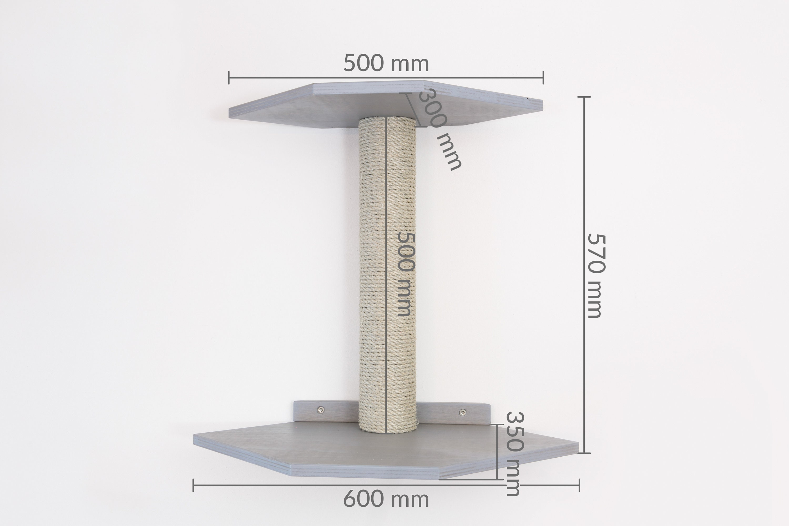 NALA: Wall Double-decker Cat Platform Reclining Plates for - Etsy UK