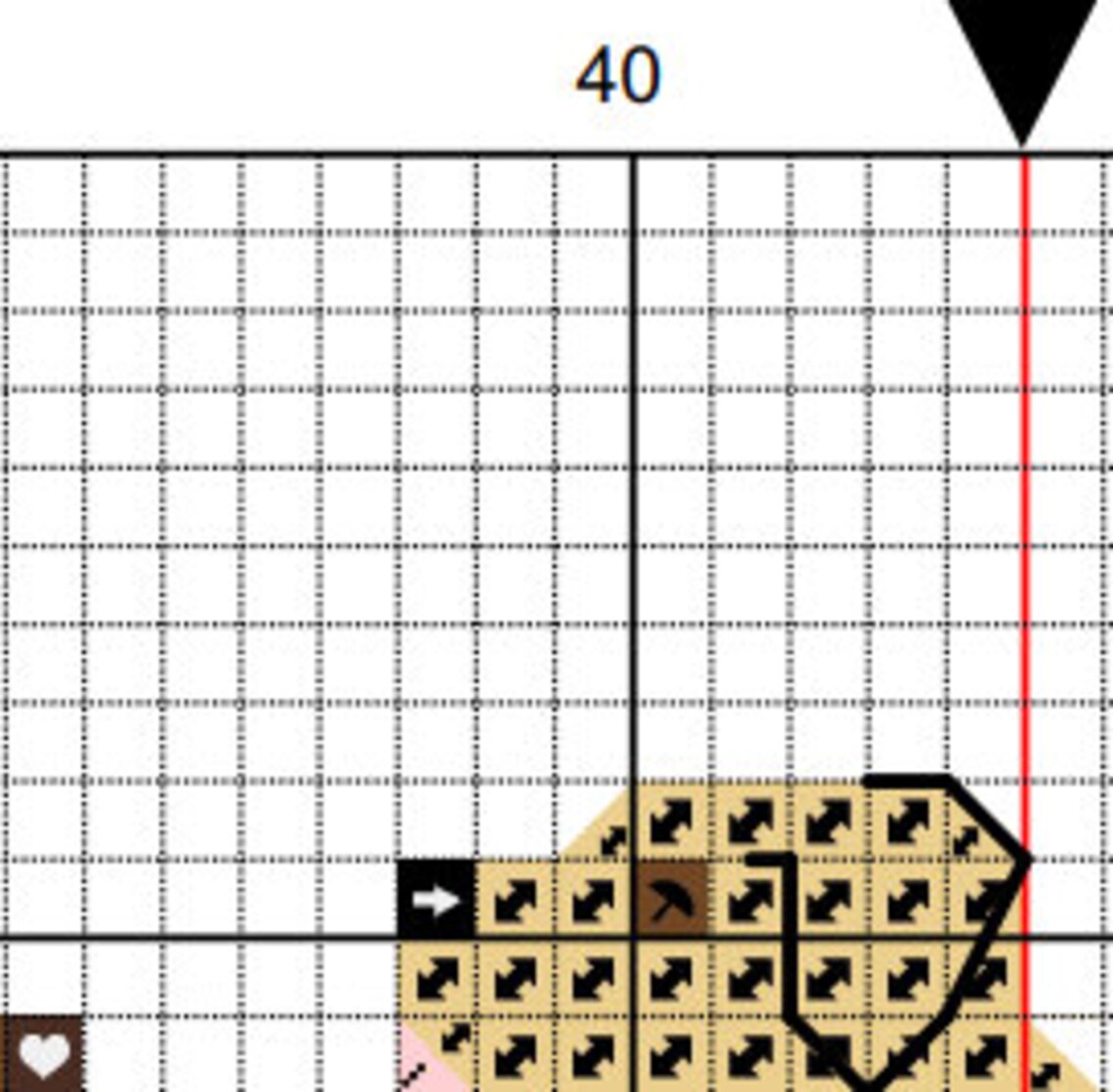 Labrador Retriever Tiny Dog Breed Cross Stitch Pattern Digital Download ...