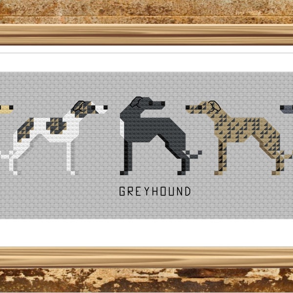 Greyhound Art - Etsy