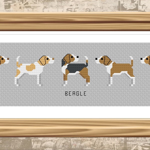 Dog in Cross Stitch - Etsy