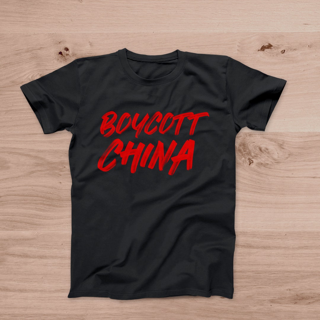 Boycott China Short-sleeve Unisex T-shirt - Etsy