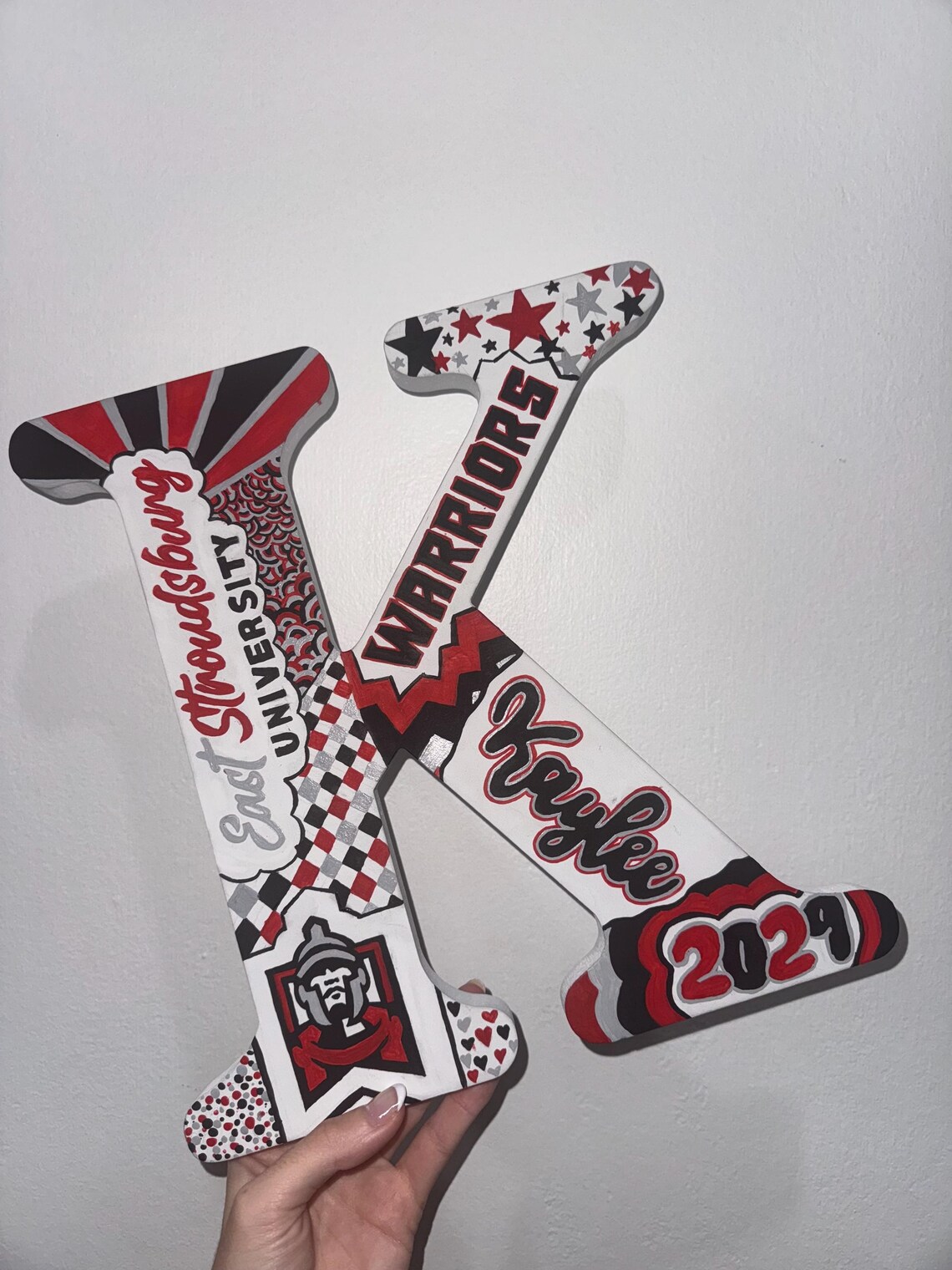 Custom College Letters - Etsy