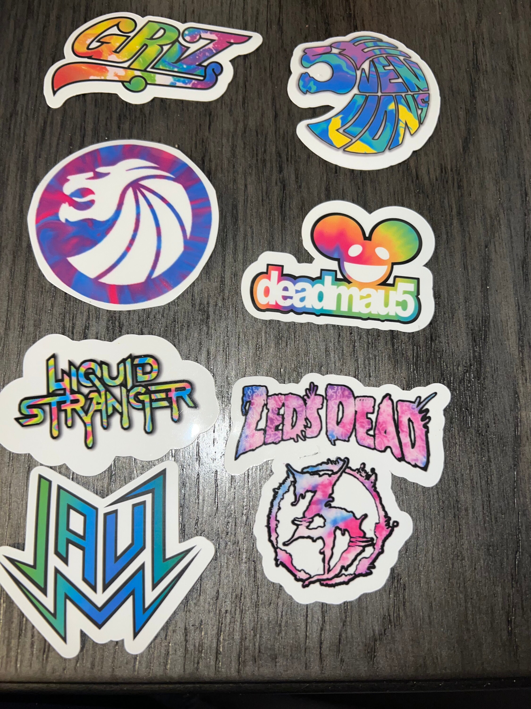 EDM Logo Stickers/sticker Sheets/ Decals: Choose Logo and Sizes - Etsy