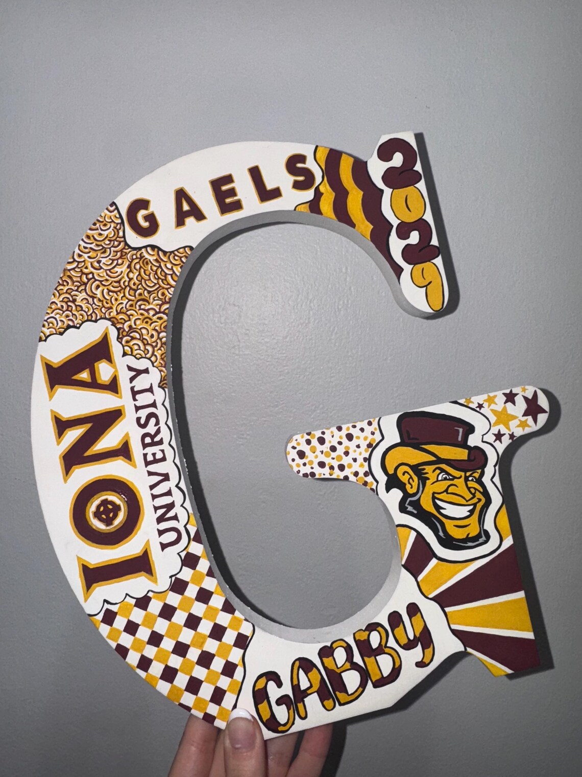 Custom College Letters - Etsy