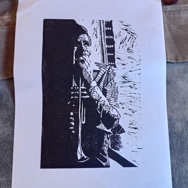 Lino Print - Etsy UK
