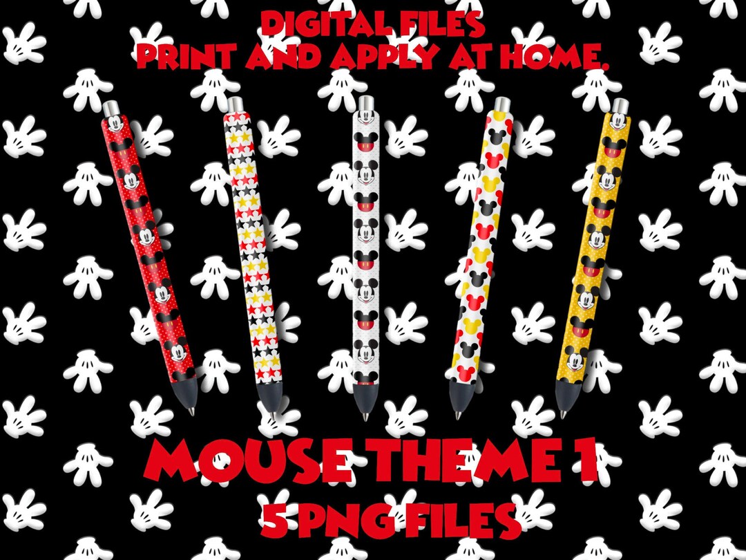 Stift Wraps 5 Wraps enthalten Maus Theme - Etsy Österreich