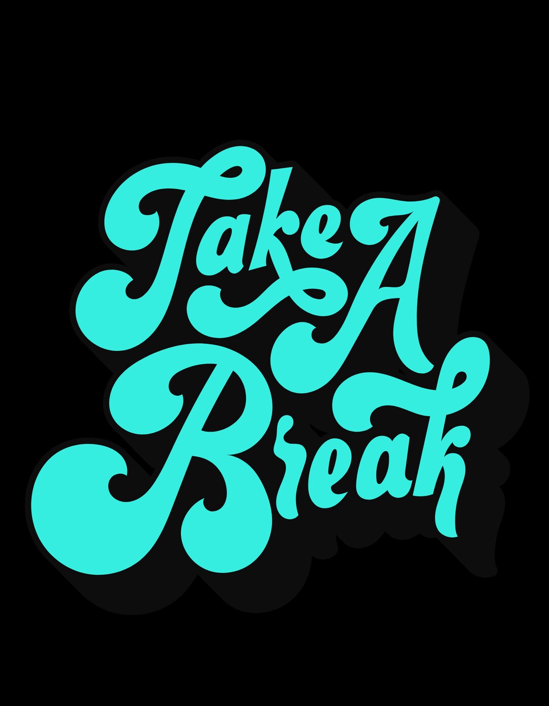 Take A Break SVG/PNG File - Etsy