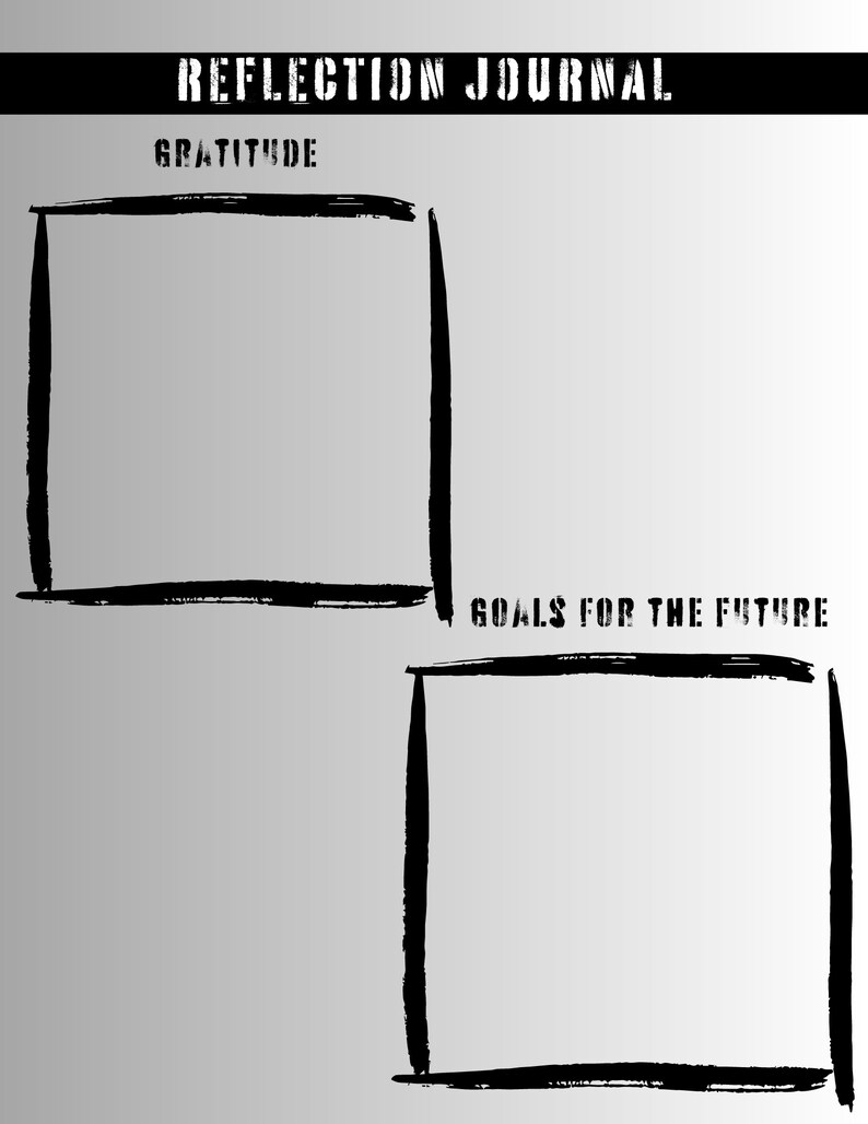 Reflect and Grow Printable Reflection Journal for - Etsy