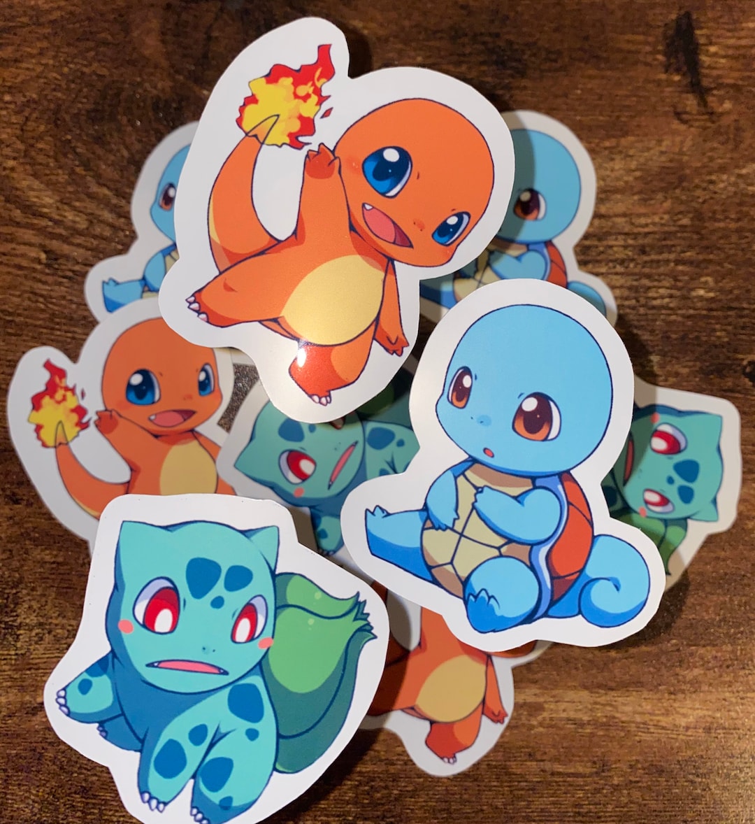 Pokémon Stickers - Etsy