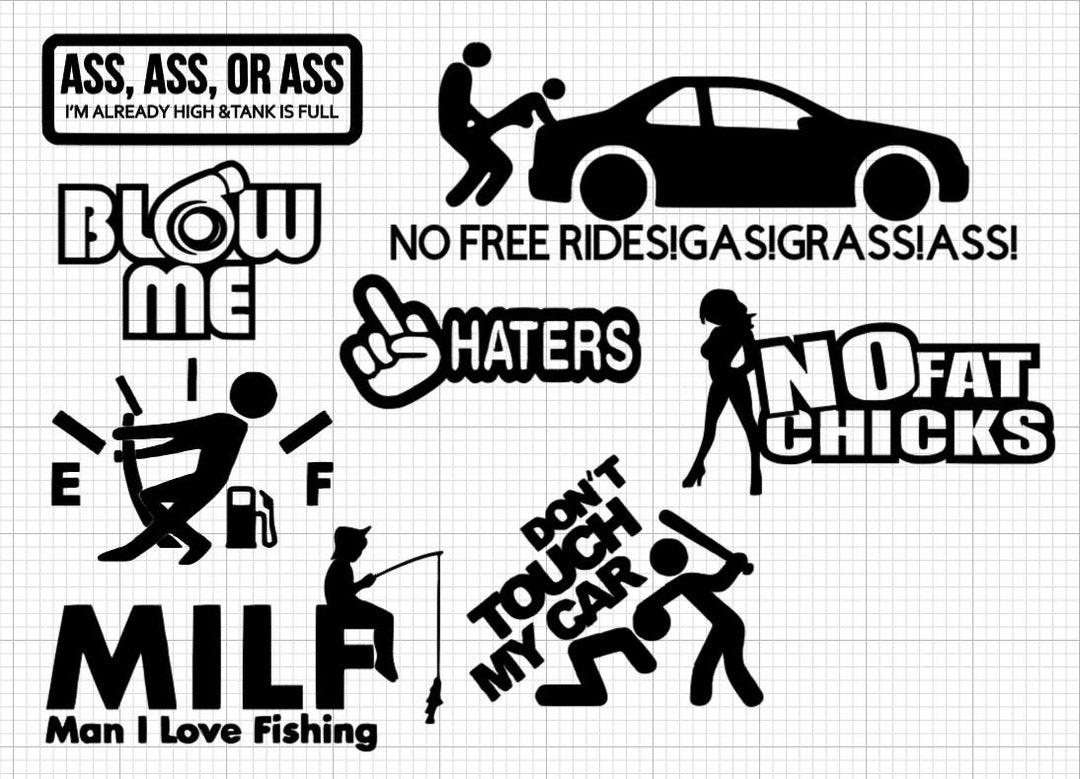Ruthless Car Stickers - Etsy