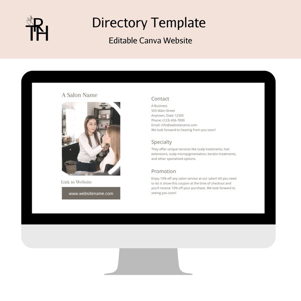 Directory Template - Etsy