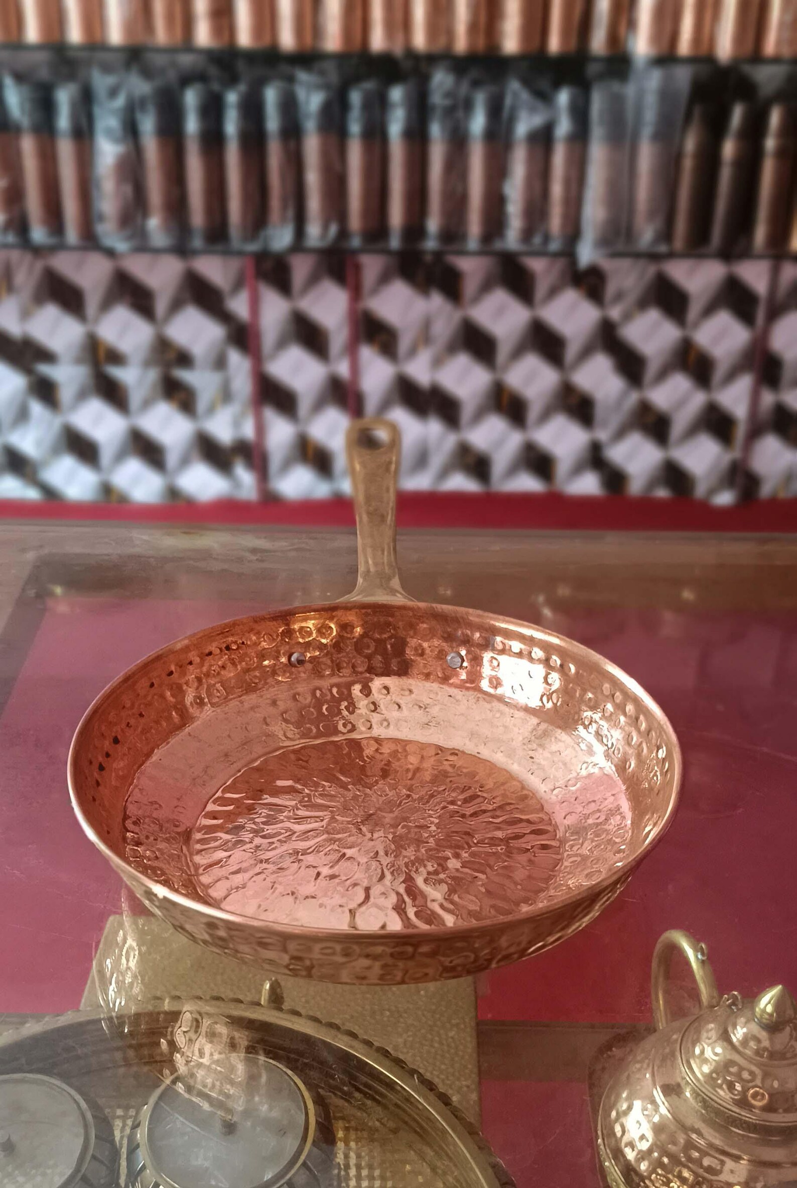 Pure Copper Serving Set Cookware Set With Serving Spoon Copper Sauce ...