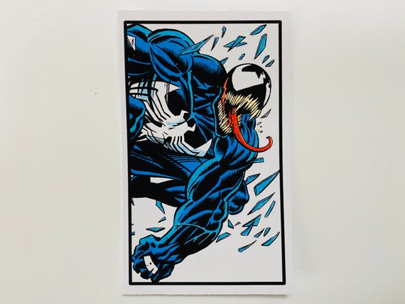 Marvel Venom Wallcling Comicbook Panel Sticker - Etsy