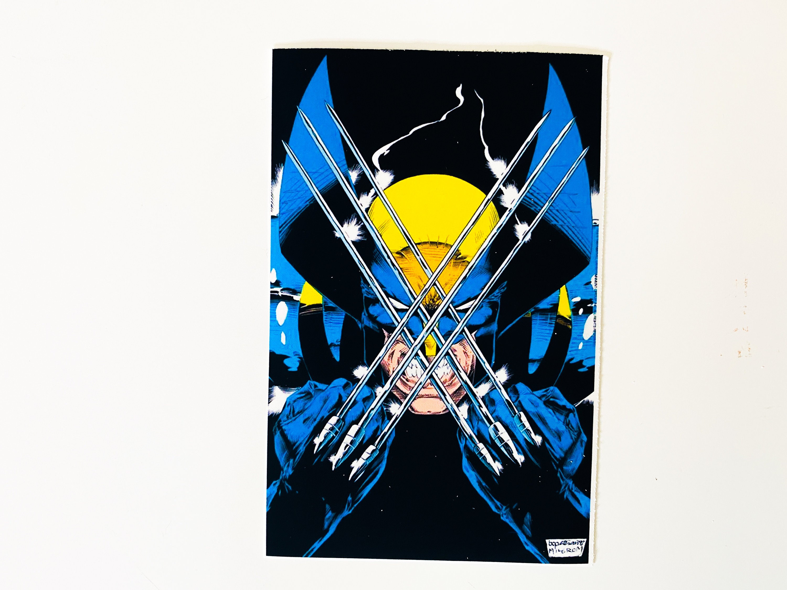 Xmen Wolverine Marvel Comicbook Sticker | Etsy