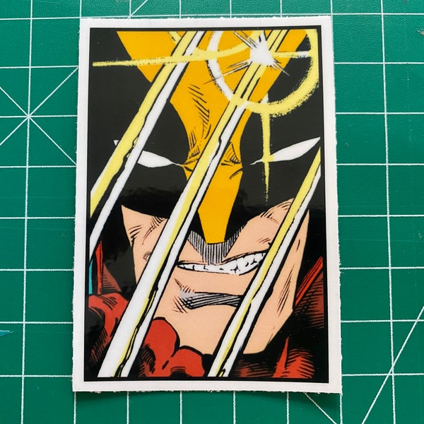 Wolverine Comic Book Stickers - Etsy